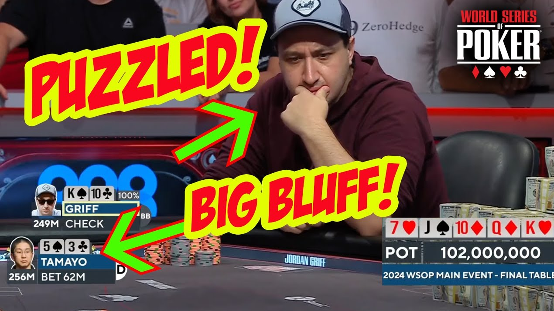 10,000,000달러를 위해 허세를 부리며 어떻게 하겠습니까? - acepokerface